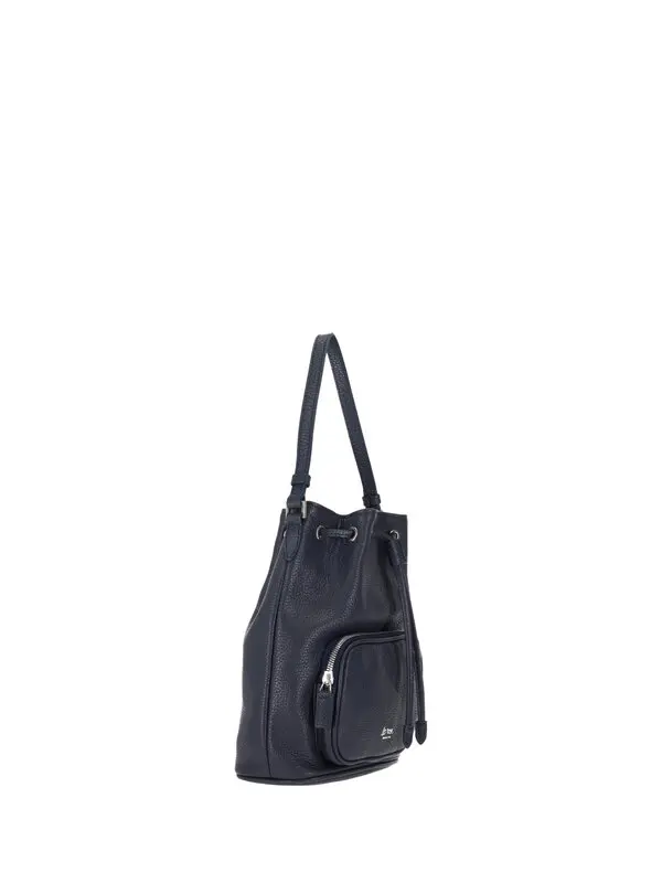 LA ROSE Large Sacchetto Tote Bag - Blue