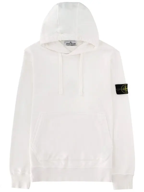 Stone Island Sweatshirt With Logo - White