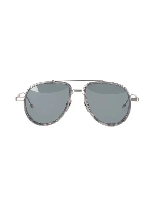 Thom Browne Pilot Frame Sunglasses - Grey