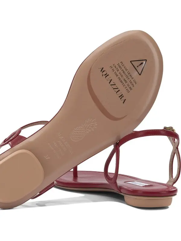 AQUAZZURA Almost Bare Sandals - Red
