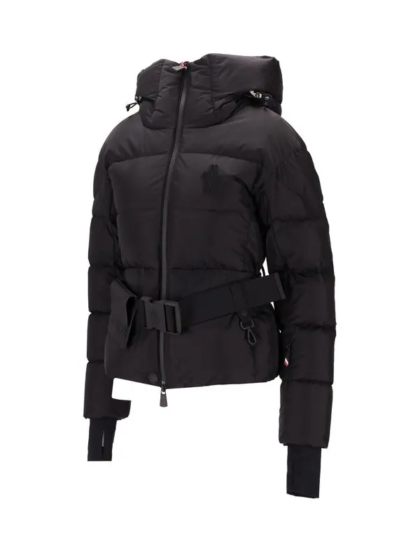 Moncler Bouquetin Hooded Down Ski Jacket - Black - 29% Off