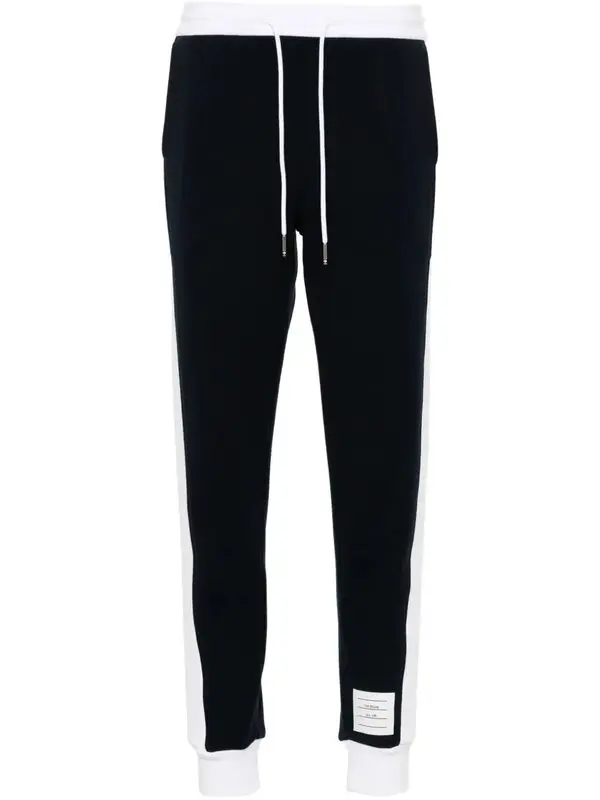 Thom Browne Sweatpants W/ Engineered 4 Bar - Navy