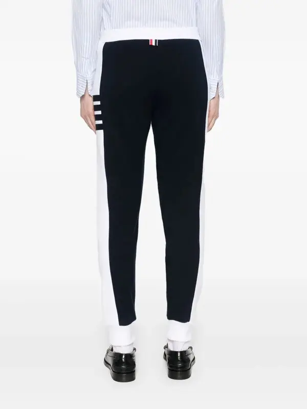 Thom Browne Sweatpants W/ Engineered 4 Bar - Navy