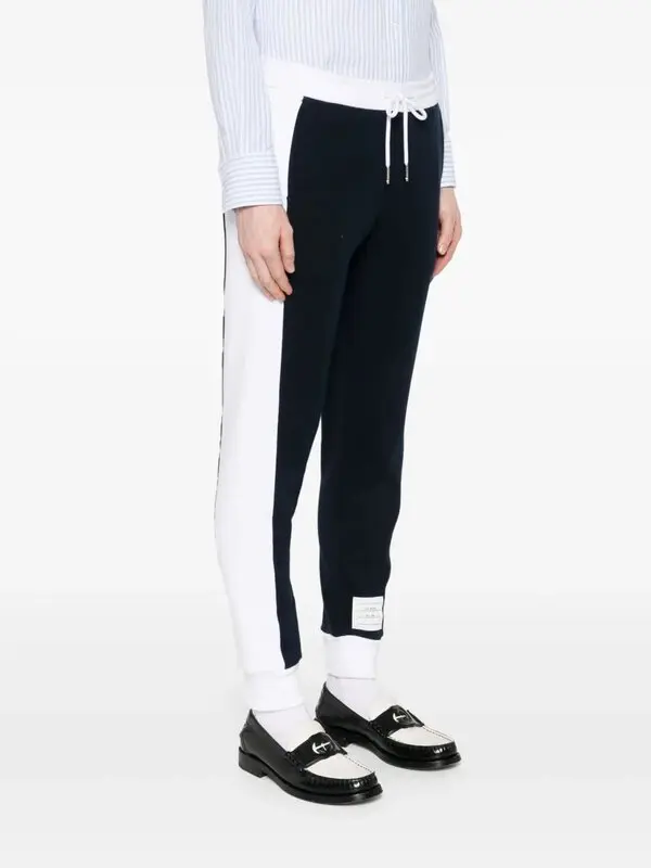 Thom Browne Sweatpants W/ Engineered 4 Bar - Navy