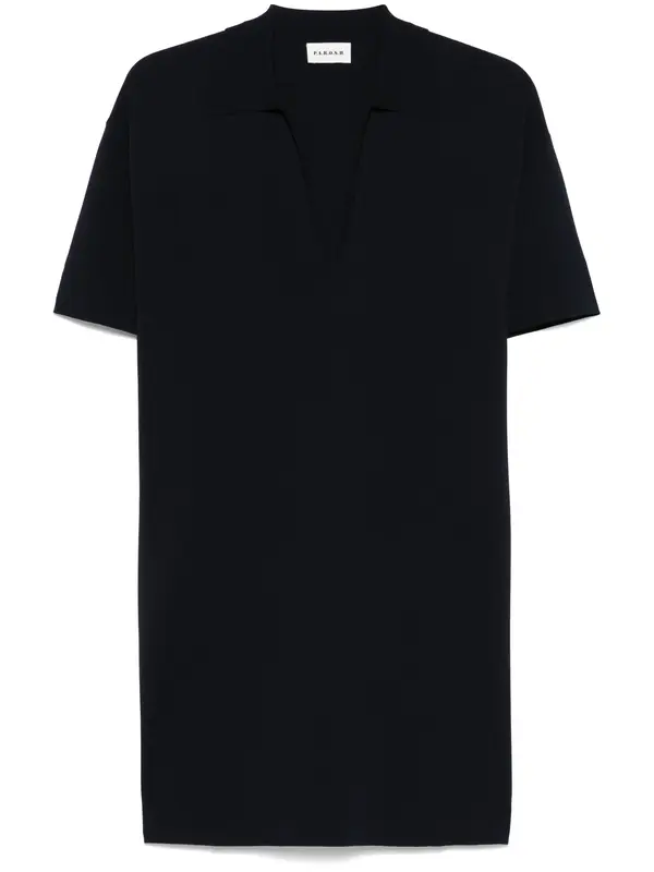 PAROSH Roma Mini T-shirt Dress - Blu
