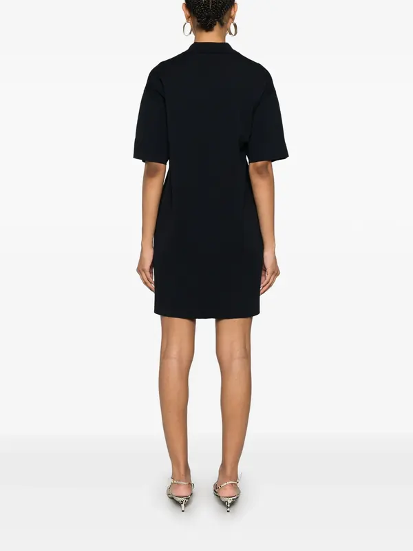 PAROSH Roma Mini T-shirt Dress - Blu