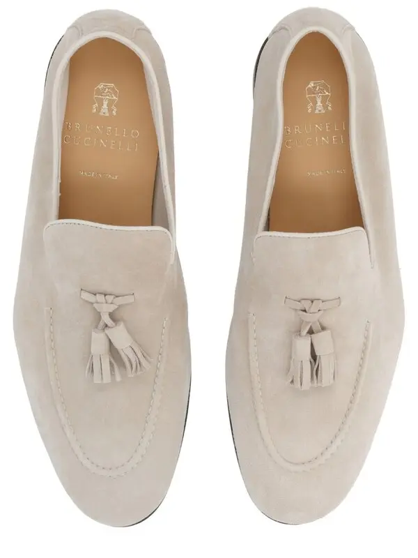 Brunello Cucinelli Moccasin Loafers - Beige