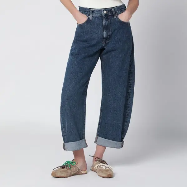 FRAME The Bubble Indigo Jeans