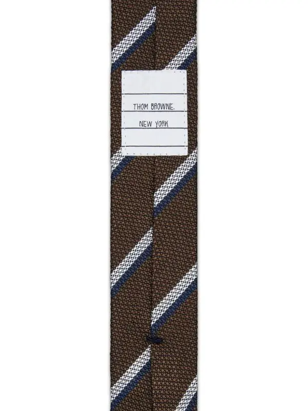 Thom Browne Classic Neck Tie - Brown
