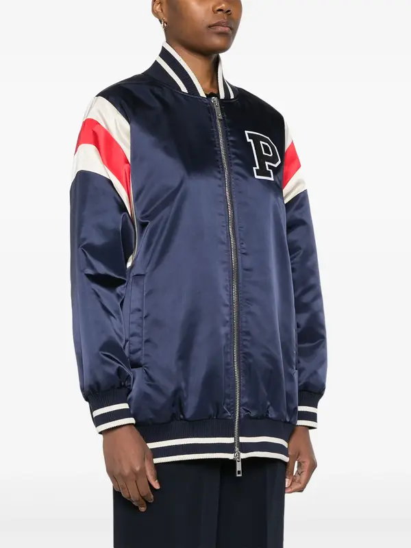 PAROSH Logo Patch Bomber Jacket