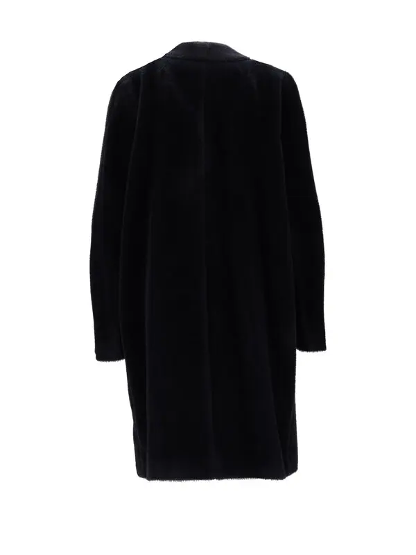 Max Mara Double-breasted Coat - Blu Notte