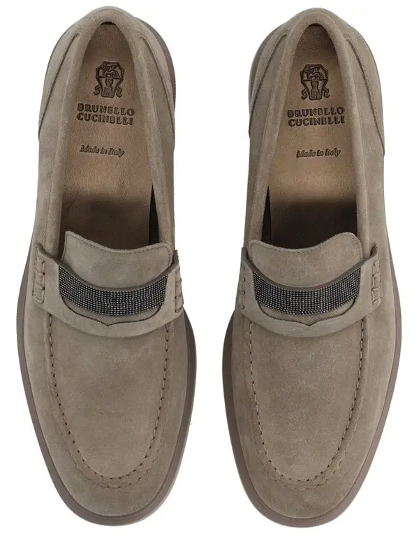 Brunello Cucinelli Leather Loafer
