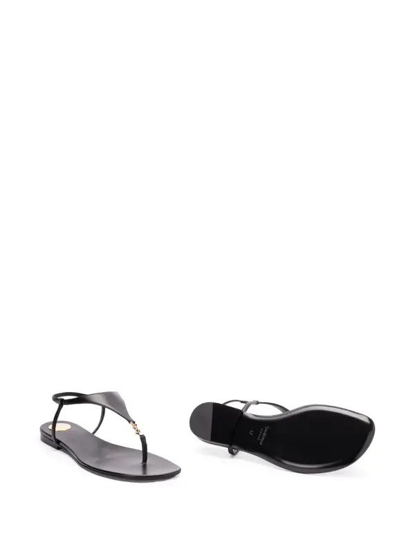 Saint Laurent Cassandra Thong Sandals