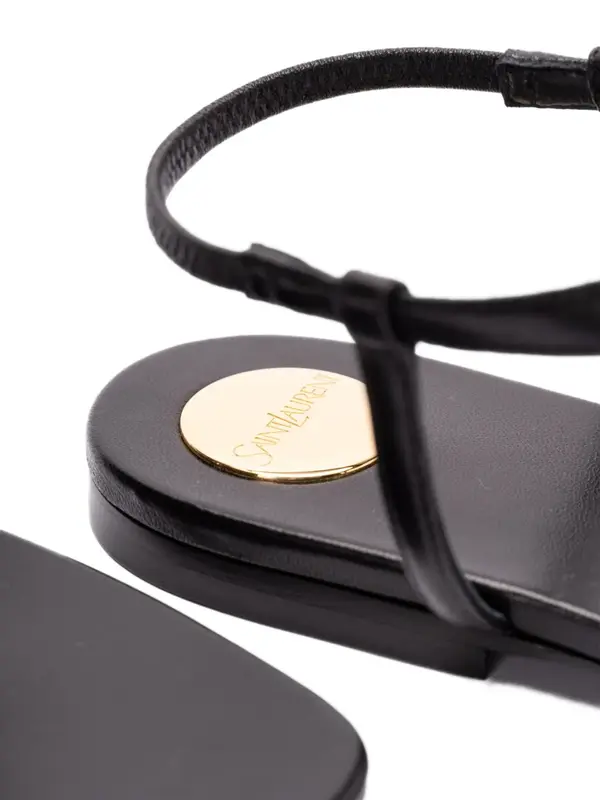 Saint Laurent Cassandra Thong Sandals