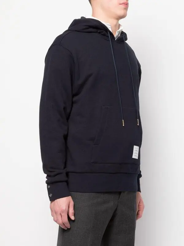 Thom Browne Hoodie With Rwb Stripe