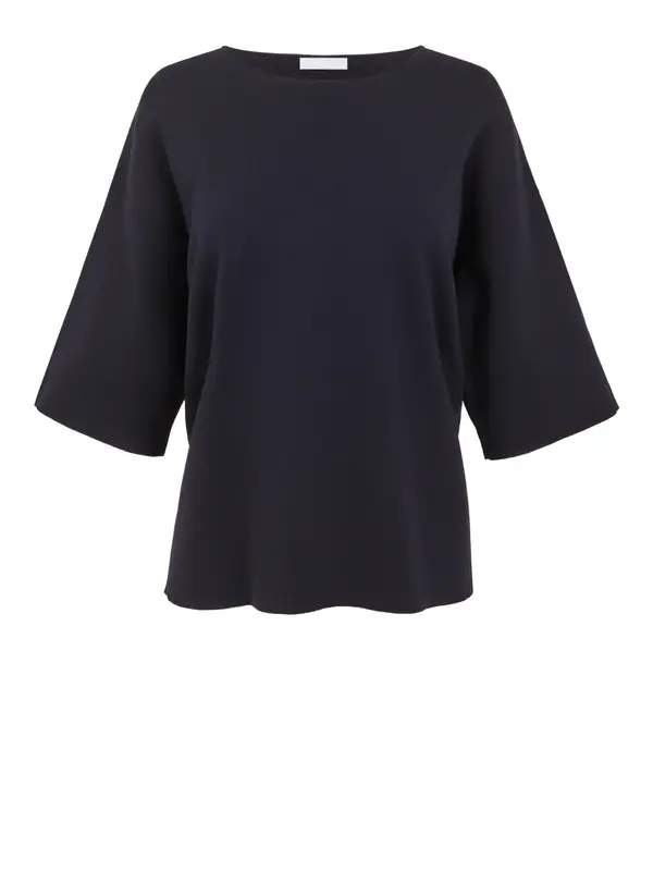 PAROSH Cotton T-shirt - Blu