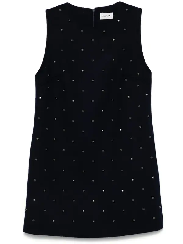 PAROSH Studded Wool Dress