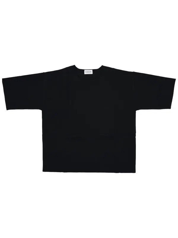 PAROSH Roma25 Cotton T-shirt - Nero