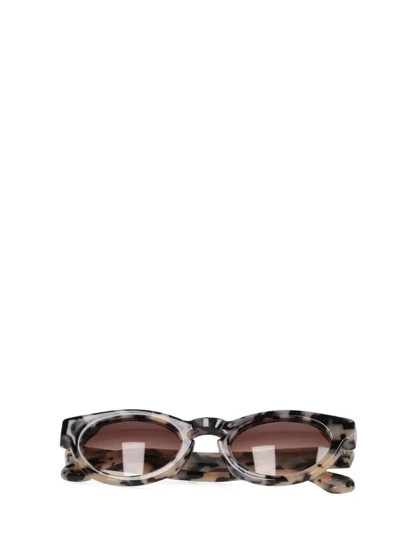 GOLDEN GOOSE Panthos Cameron Bi Acetate Sunglasses - Dark Milk Shades Havana/ Brown