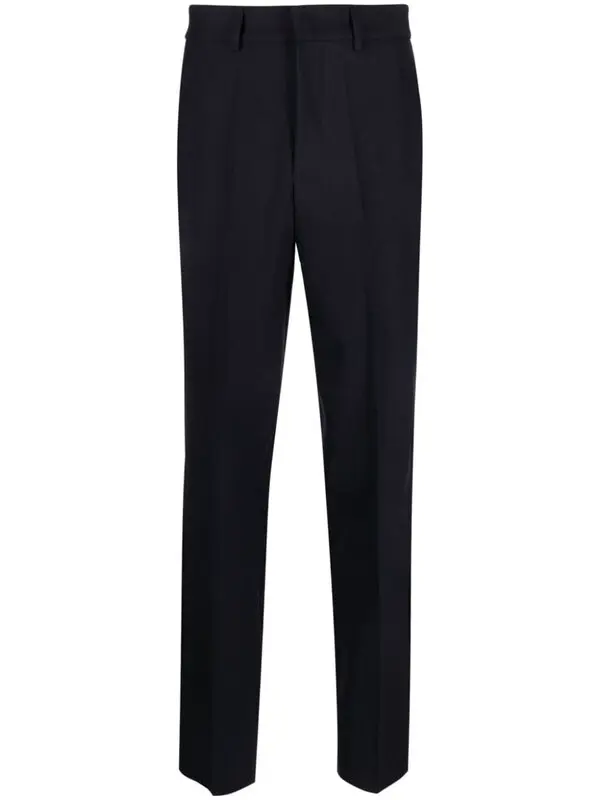 PAROSH Virgin Wool Tailored Trousers