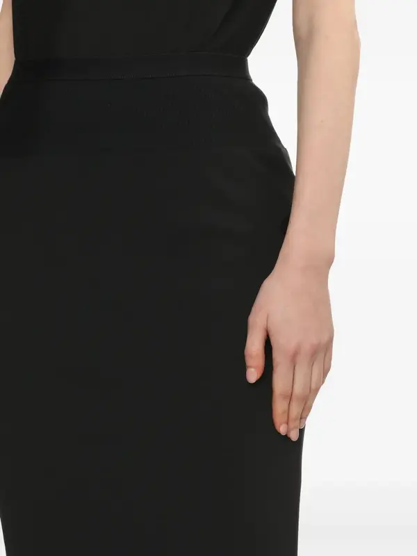 Rick Owens Bias Knee Length Skirt