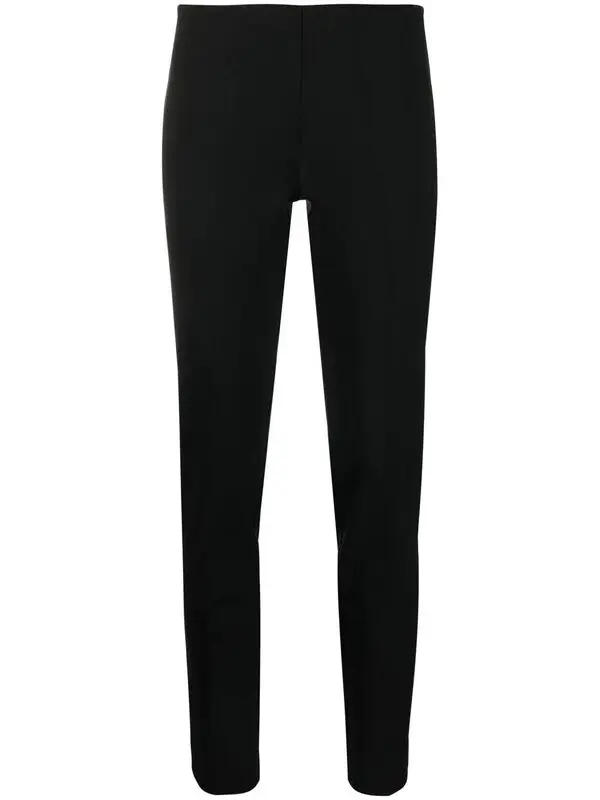 PAROSH Mid-rise Tapered Virgin Wool Trousers