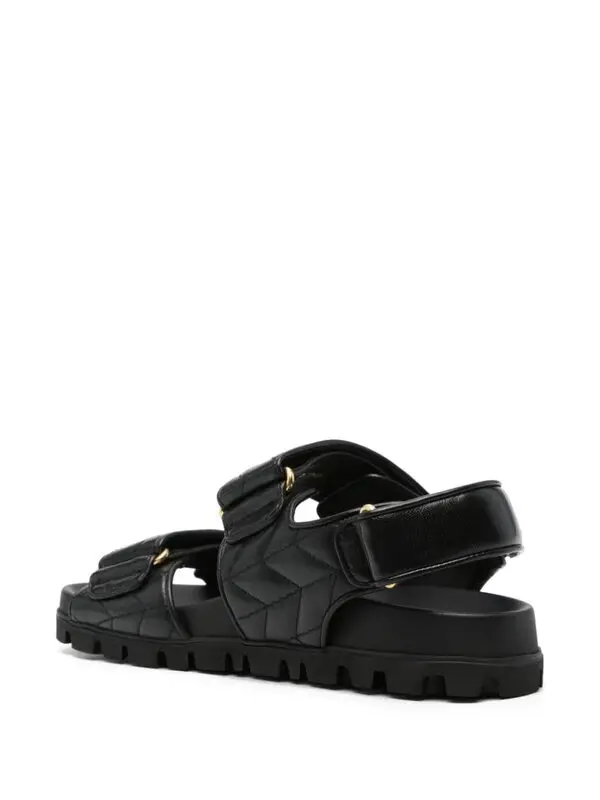 Miu Miu Sandali Nappa Matelassé Sandals