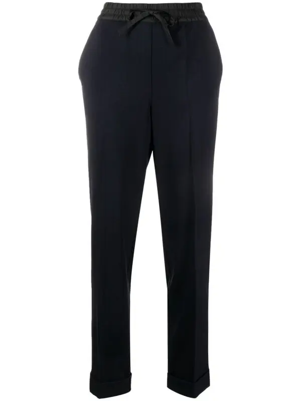 PAROSH Mid-rise Straight Leg - Blu
