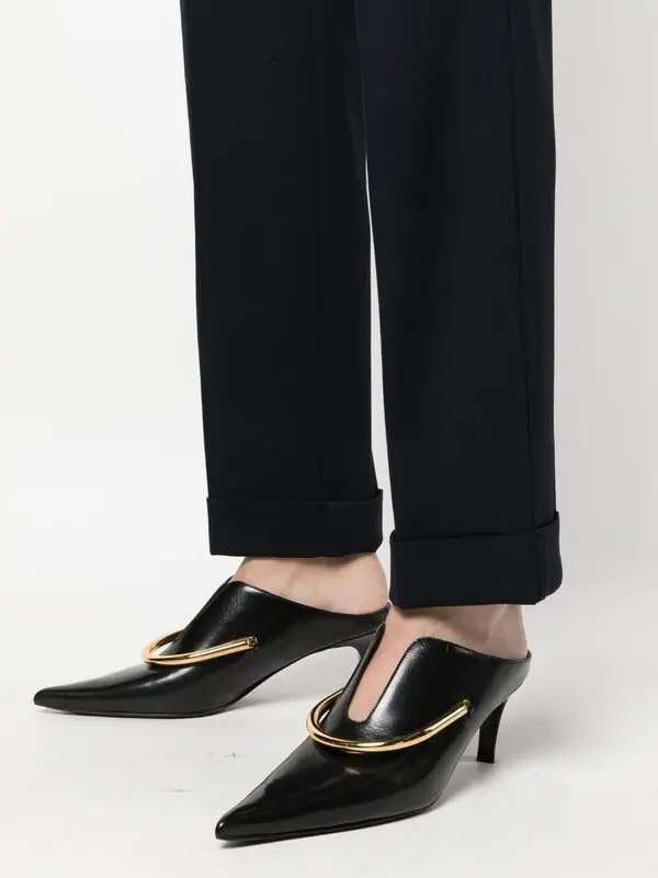 PAROSH Mid-rise Straight Leg - Blu