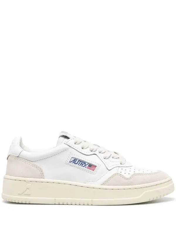AUTRY Medalist Low Sneakers - Leat/suede White