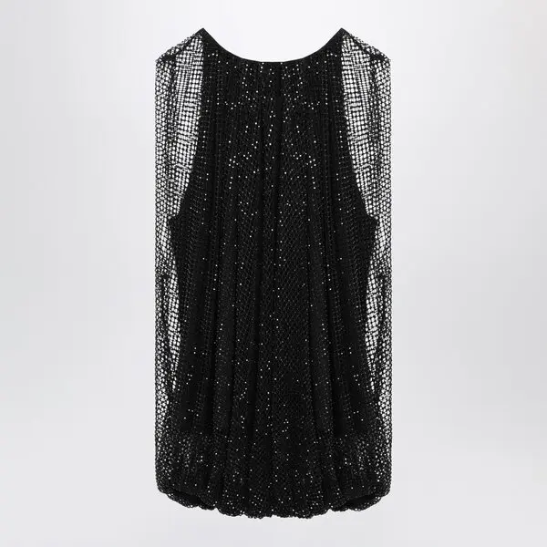 Sportmax Mesh Top With Crystals