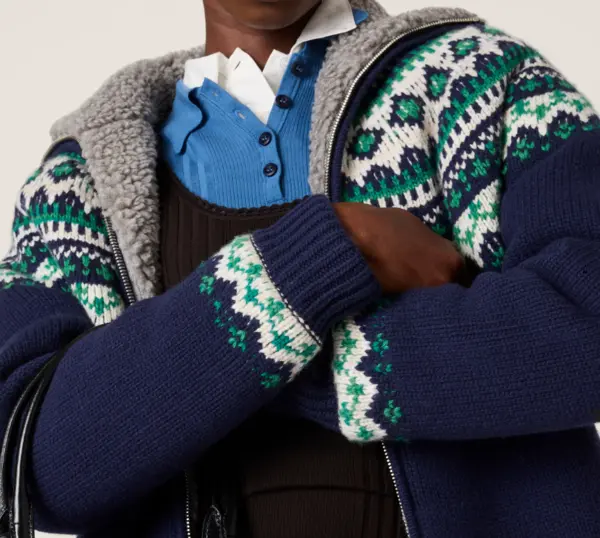 Miu Miu Maglieria Wool Fairisle F.3