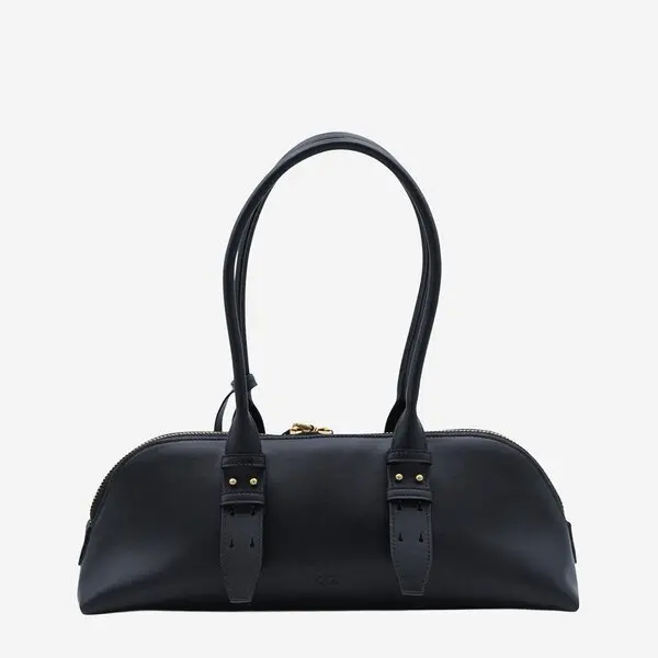 Pinko Leather Bowling Bag