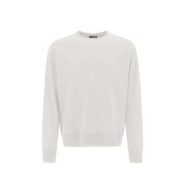 Herno Cotton Crewneck Sweatshirt - Beige