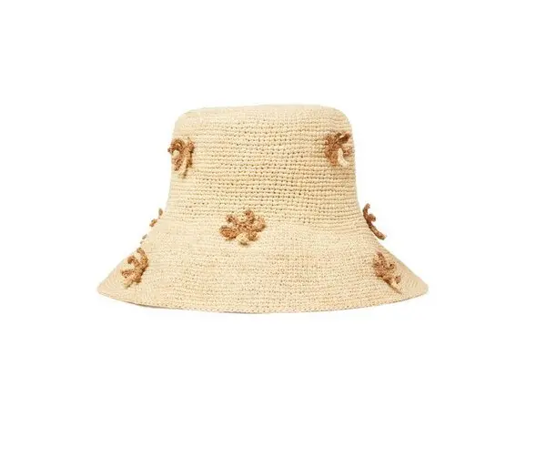 Alanui Shadow Of The Palm Raffia Hat - Brown