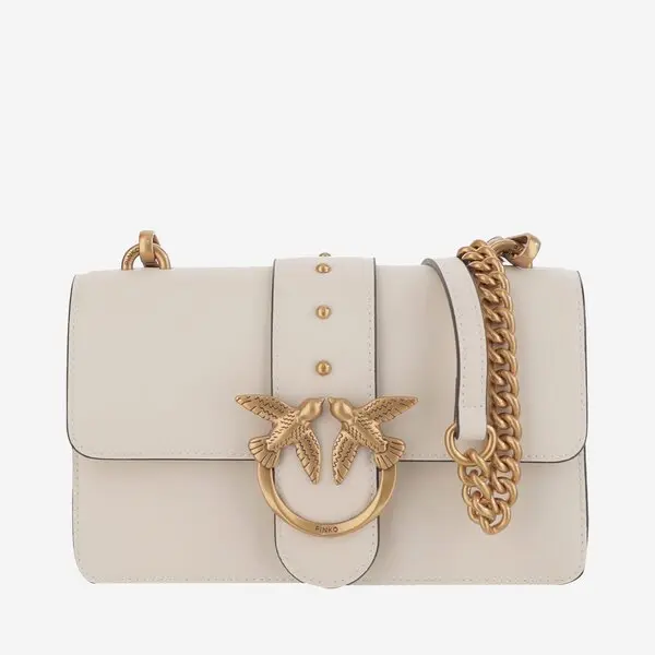 Pinko Love One Mini Bag - White