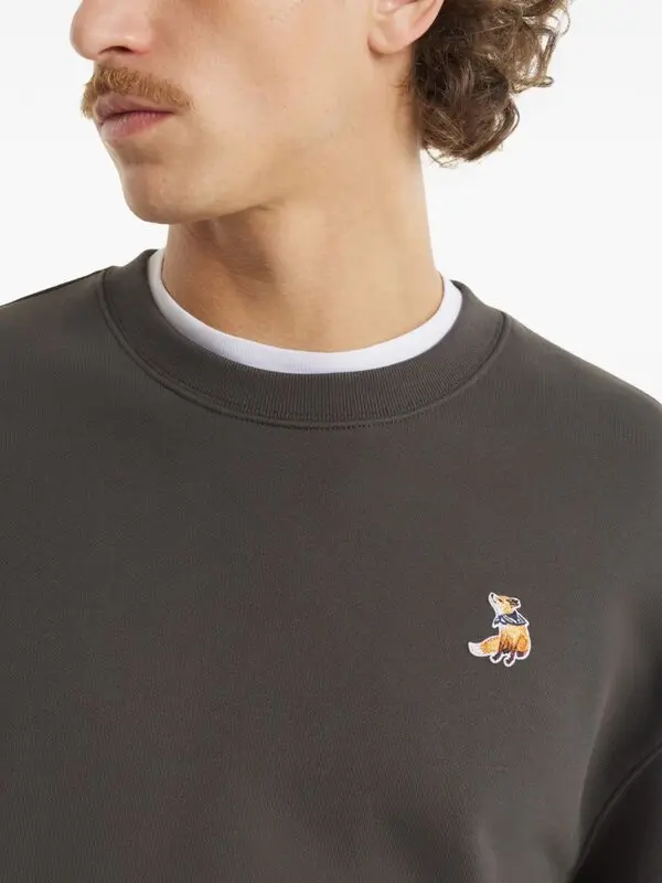 Maison Kitsuné Cotton Sweatshirt - Brown