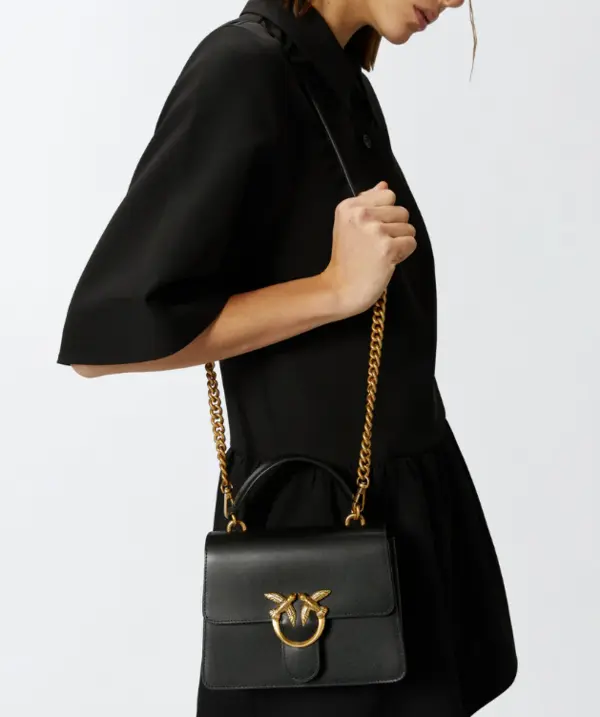 Pinko Love One Top Handle Mini - Black