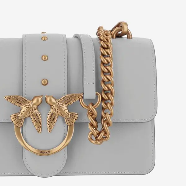 Pinko Love One Mini Bag - Grey