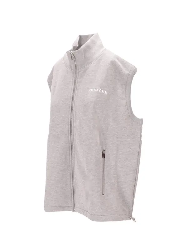 Miu Miu Felpa Felpa - Grigio