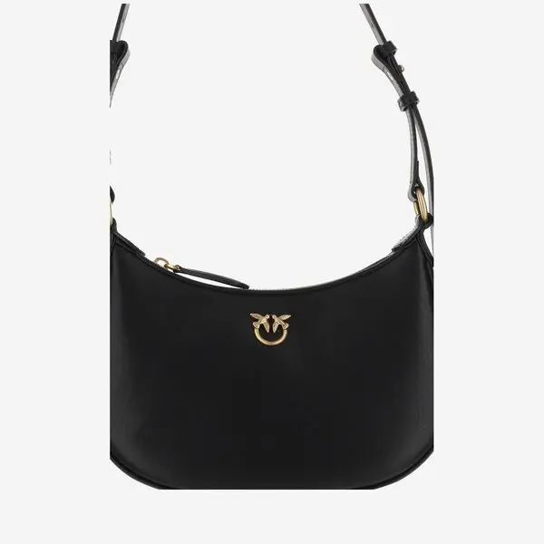 Pinko Simply Love Half Moon Mini Bag - Black