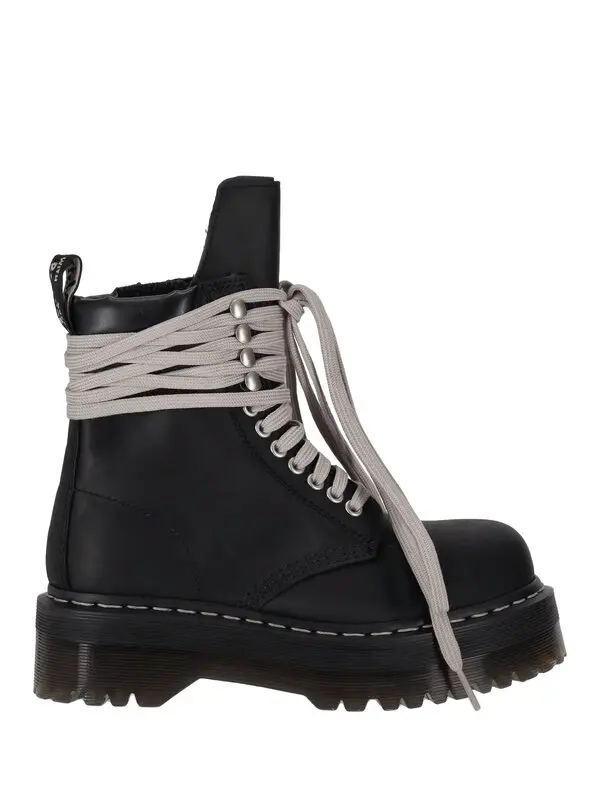 Rick Owens Quad Sole Steel Toe Boots