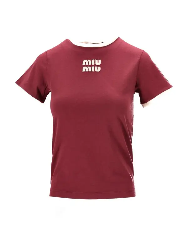 Miu Miu Jersey Top