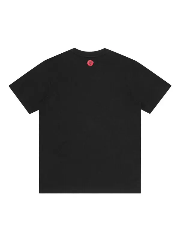 ICECREAM Running Dog Cotton T Shirt - Black