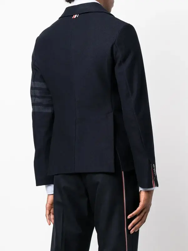 Thom Browne Sport Coat In Double Face Tech Twill