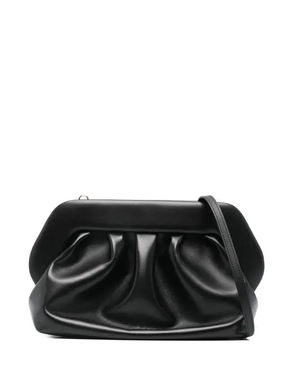 THEMOIRE Bios Vegan Leather Clutch - Black
