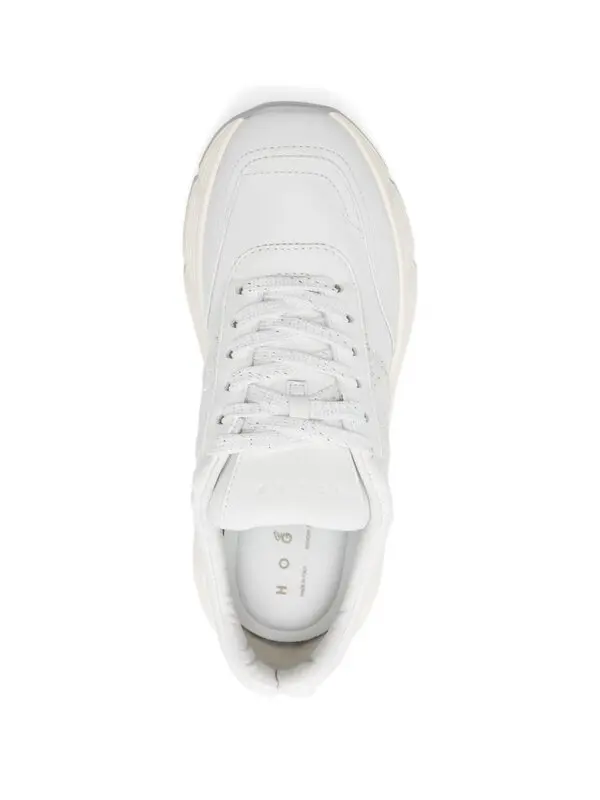 Hogan Hi Fi Leather Sneakers - White