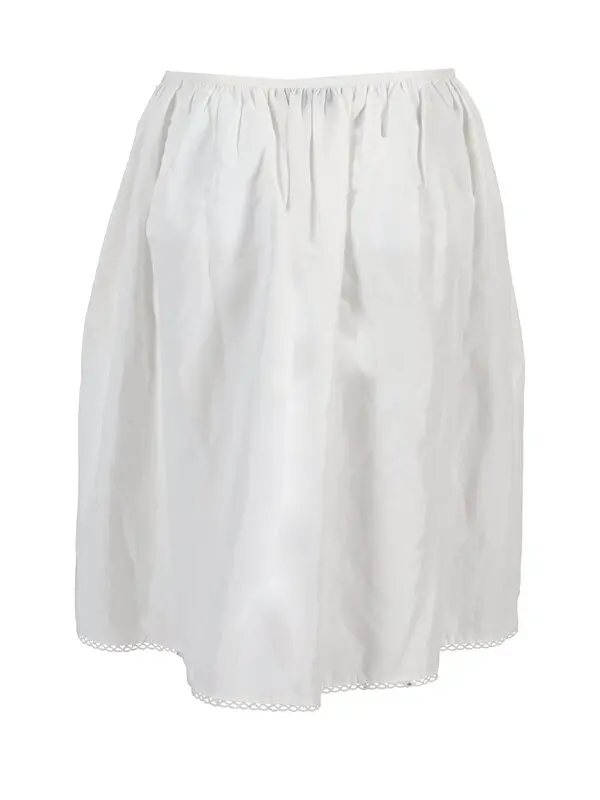 Miu Miu Poplin Skirt