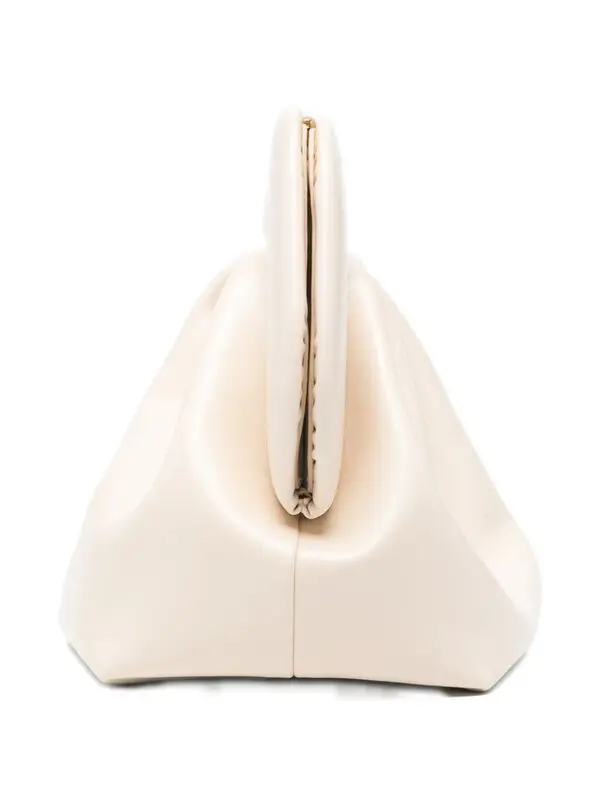 THEMOIRE Bios Vegan Leather Clutch - Beige