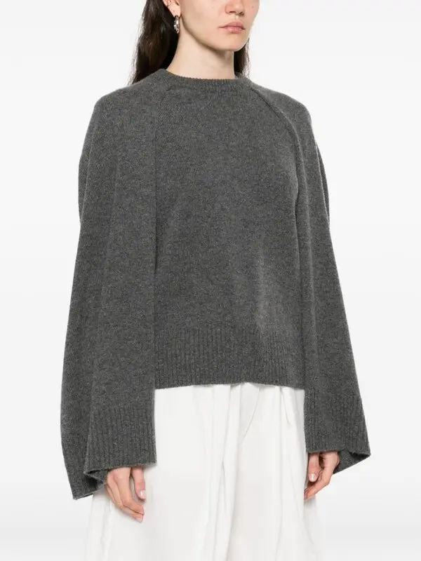 TOTEME Cashmere Crewneck Jumper - Grey